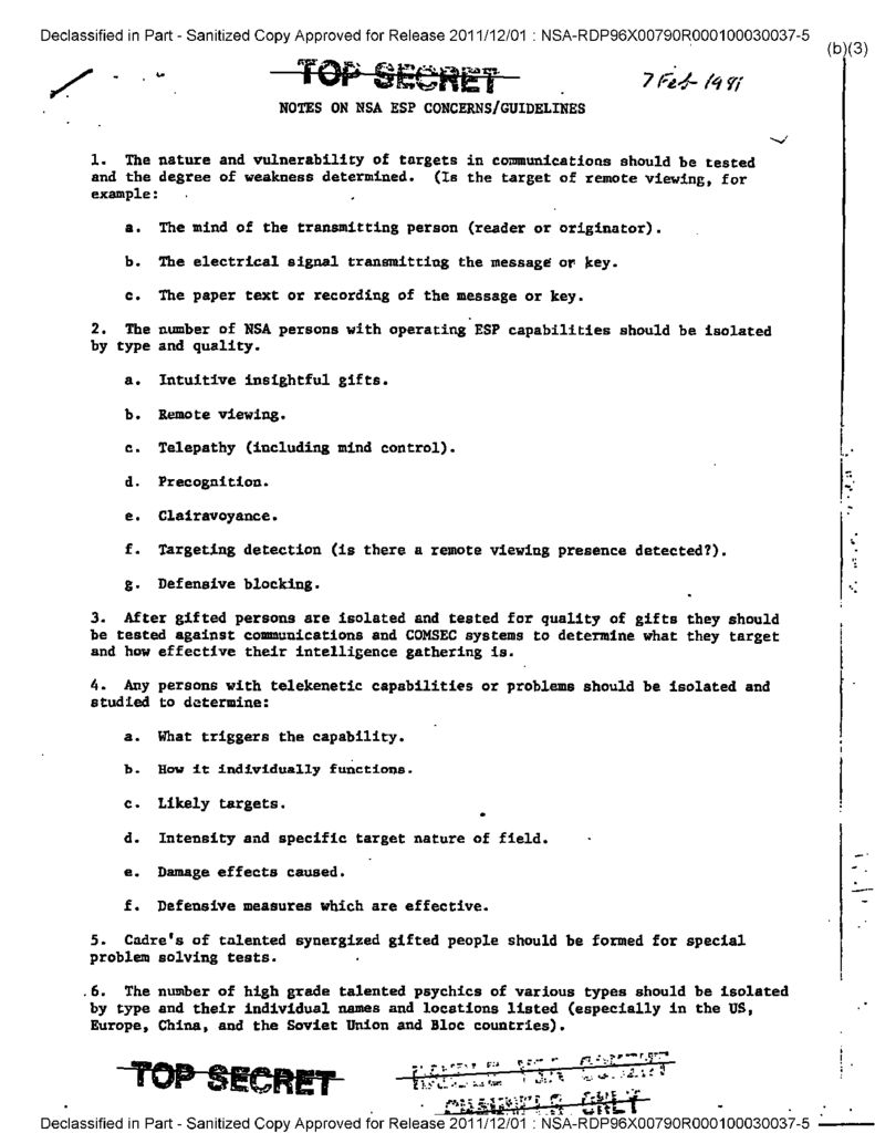 NSA-RDP96X00790R000100030037-5 – Targeted Individuals Data & Documents