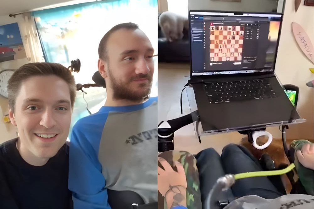 29-year-old quadriplegic plays chess online using a Brain Computer ...